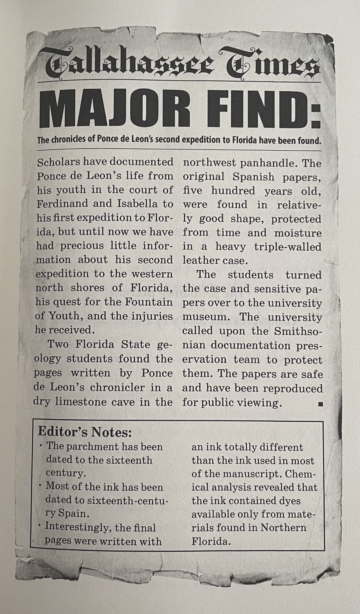 Ponce: What Actually Happened at the Fountain of Youth by Jim Halverson ...