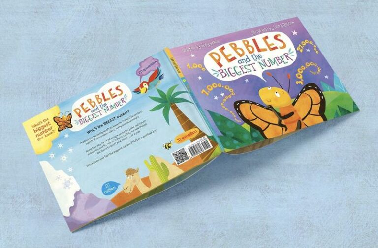 Pebbles and the Biggest Number by Joey Benun (Book Review) | Kam's Place